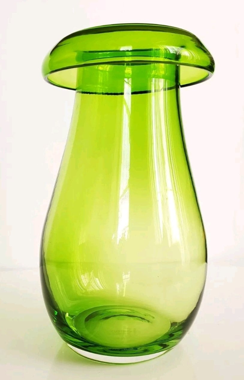 Vintage IKEA Stockholm 1999 Design by Maria Vinka Large Green Mushroom ...