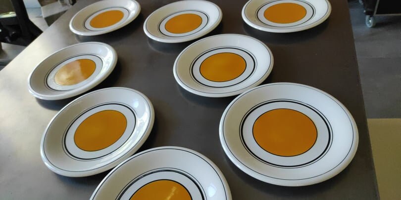 RICHARD GINORI Mondovì 1960s Giano Table Set Africa | Etsy