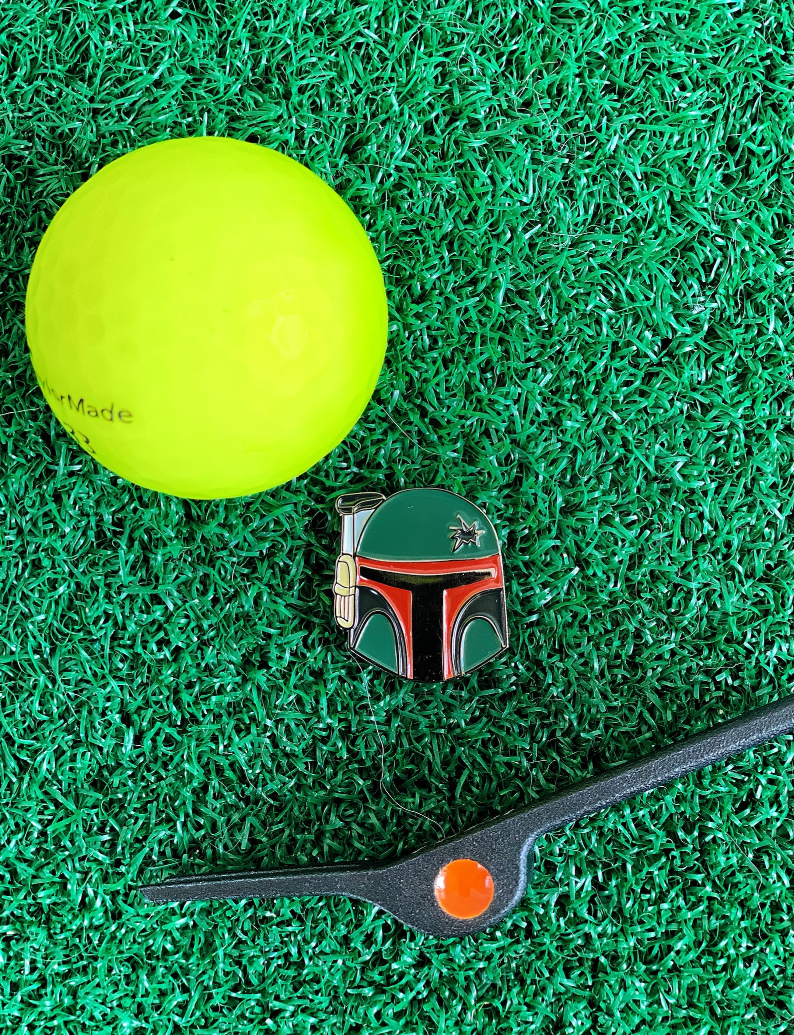 Boba Bounty Hunter Inspired Golf Ball Marker | Golf Accessory ...
