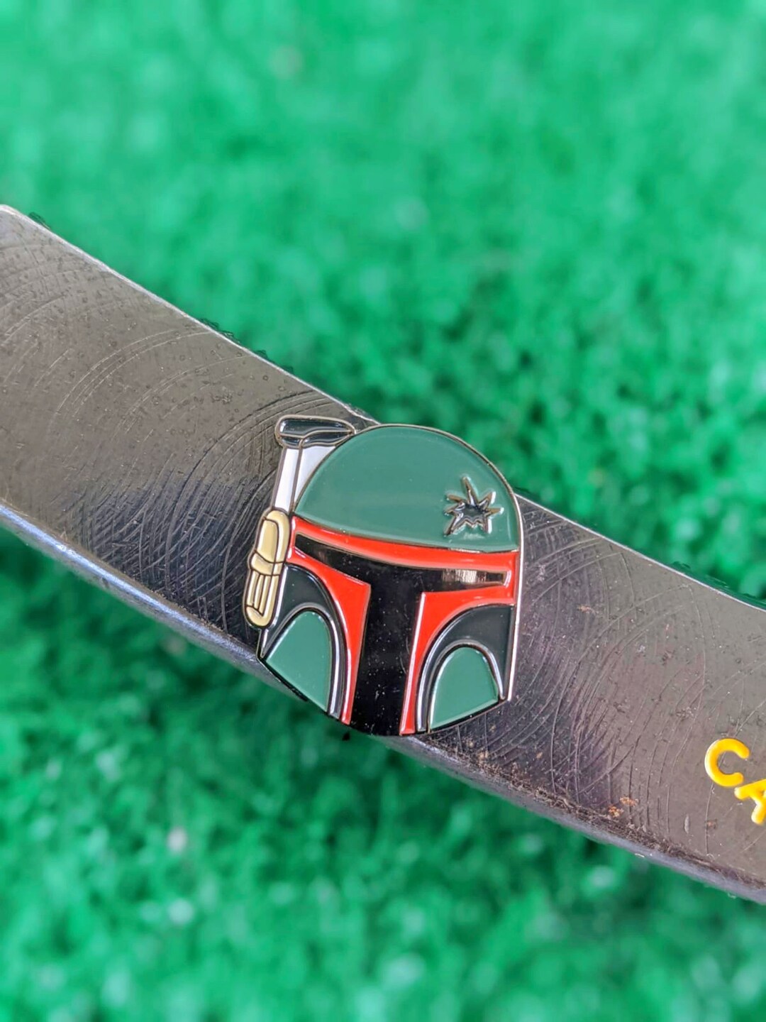 Boba Bounty Hunter Inspired Golf Ball Marker | Golf Accessory ...