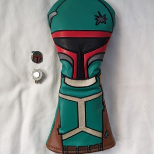 Boba Bounty Hunter Inspired Fairway Headcover | Golf Accessory ...