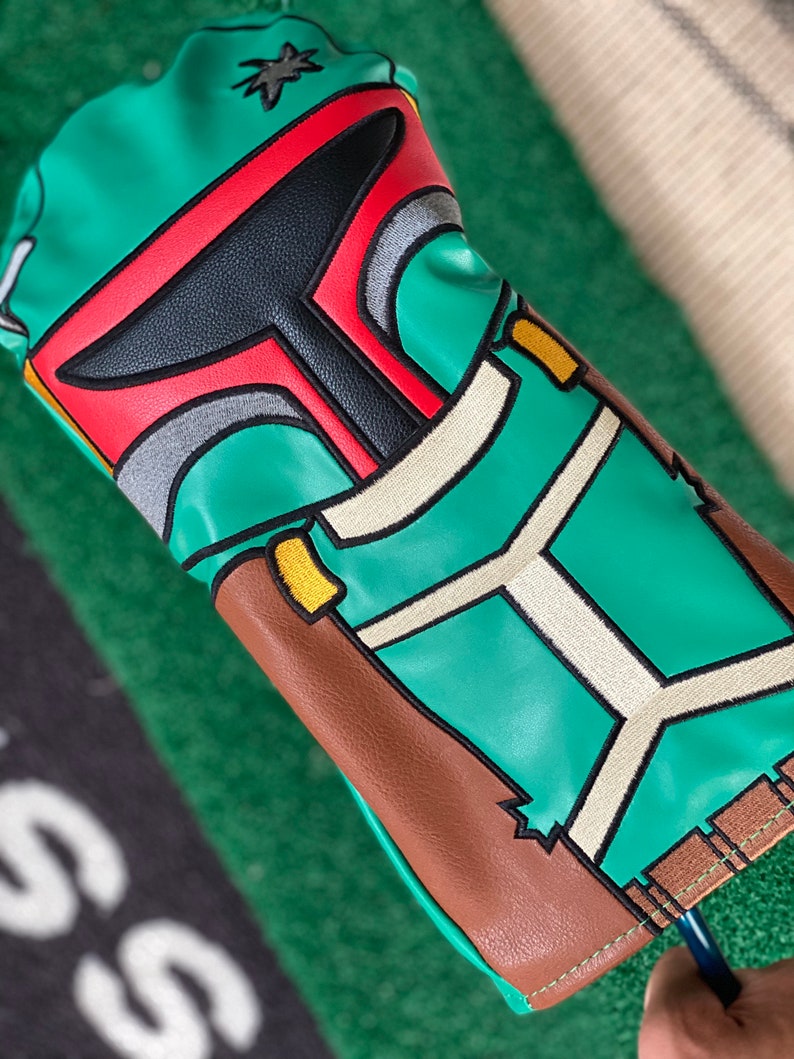 Boba Bounty Hunter Inspired Driver Headcover Golf Accessory - Etsy