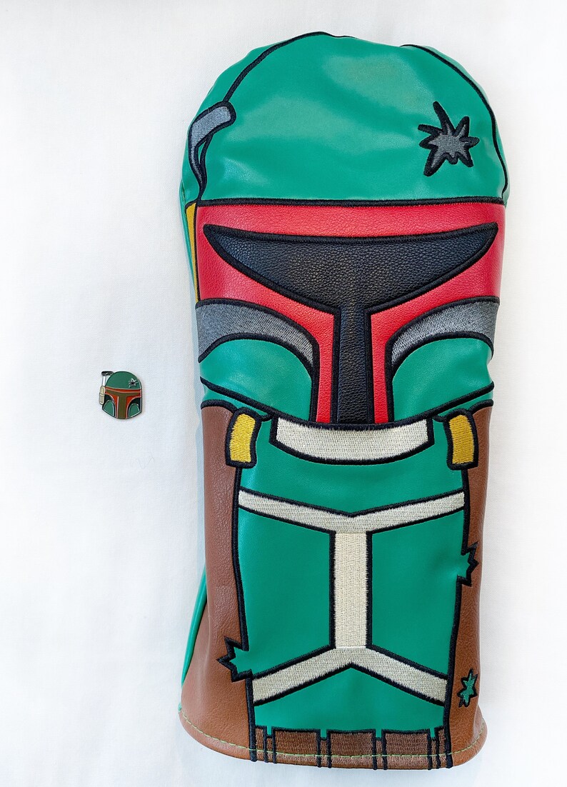 Boba Bounty Hunter Inspired Driver Headcover | Golf Accessory ...