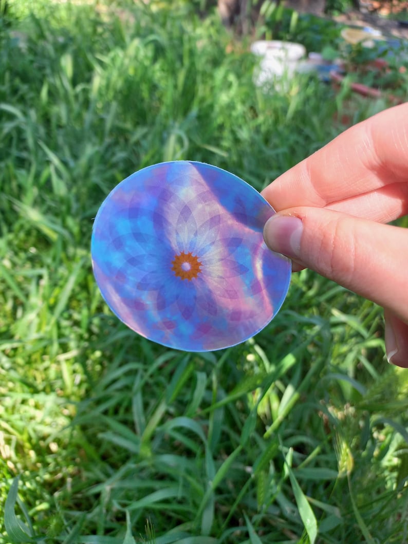 Flower of Life, Lotus of Life, Sacred Geometry Stickers - Etsy