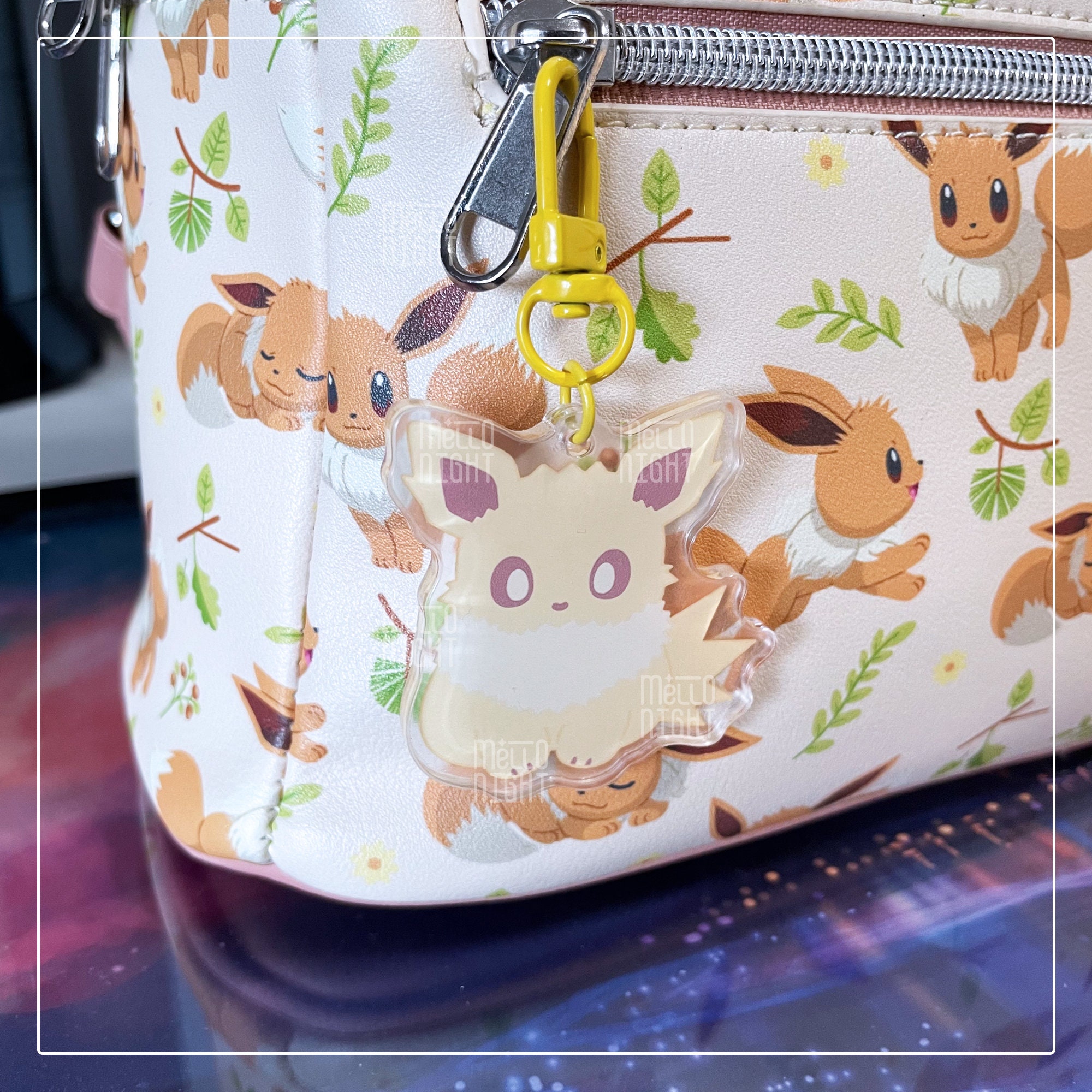 EEVEELUTIONS & POKEMON Keychains Pokemon Gift Keychain Pokemon Charms ...