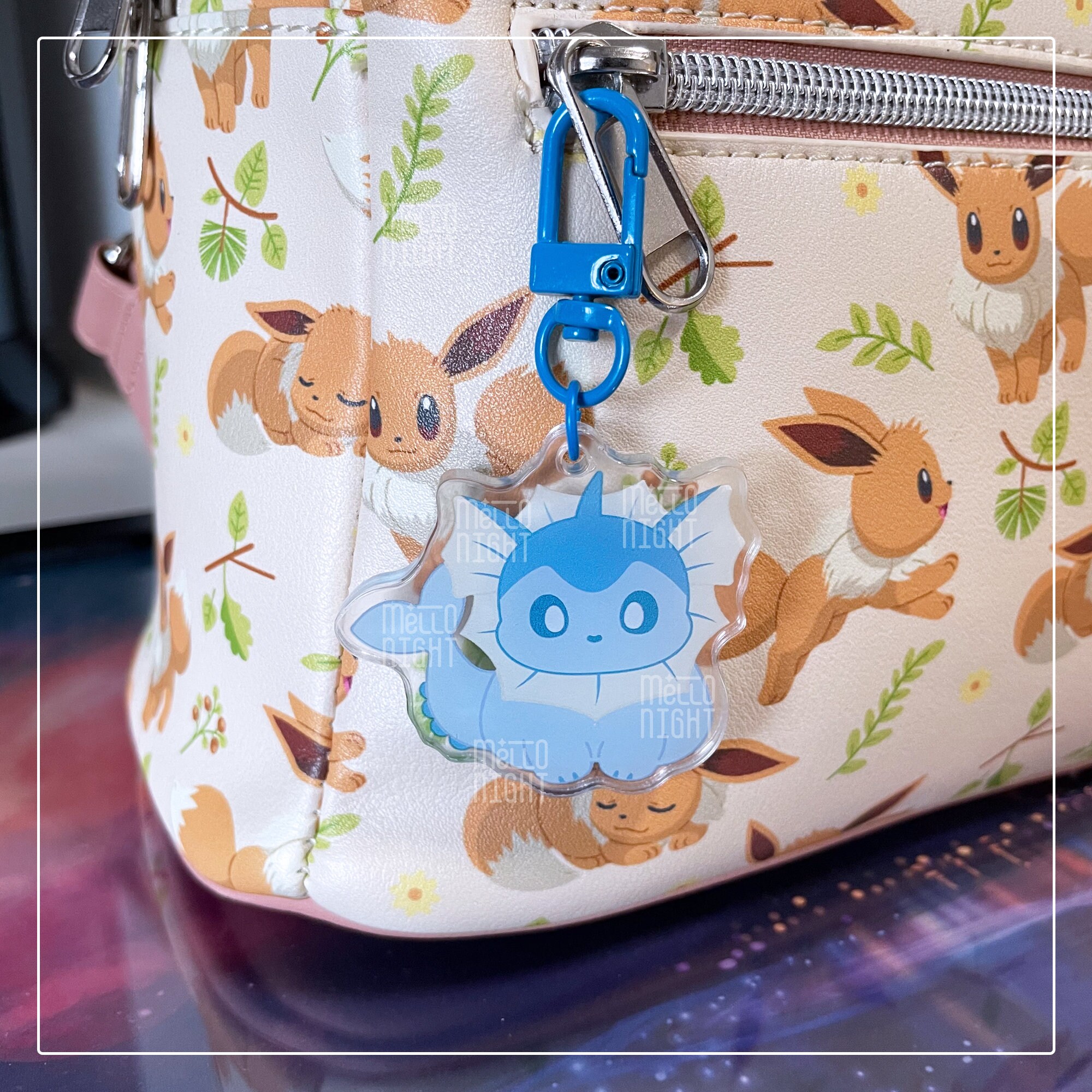 EEVEELUTIONS & POKEMON Keychains Pokemon Gift Keychain Pokemon Charms ...