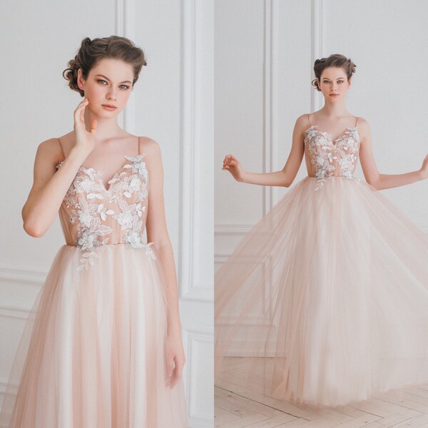 Tulle Prom Dress - Etsy