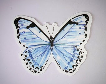 Blue Butterfly Sticker Pack Individual or Sticker Pack Laptop Tablet ...