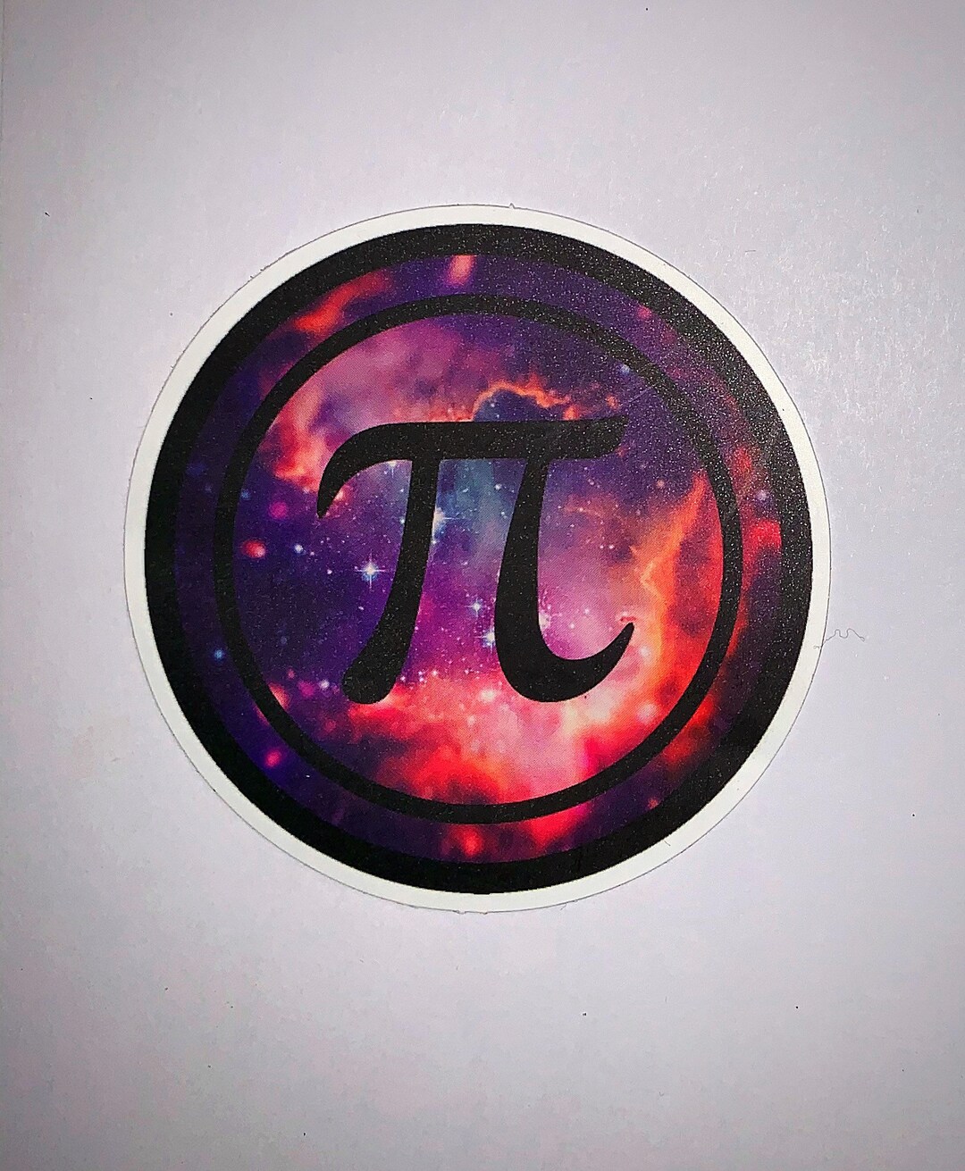 Galaxy Pi Sticker Individual Sticker Laptop Tablet Skateboard Phone ...