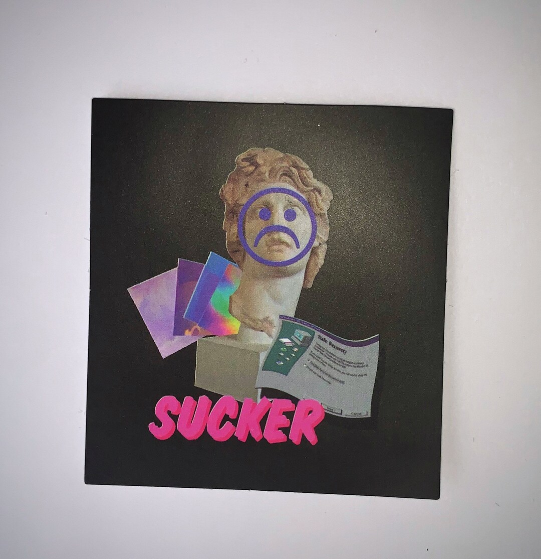 Sucker Aesthetic Sticker Individual Laptop Tablet Skateboard Phone ...