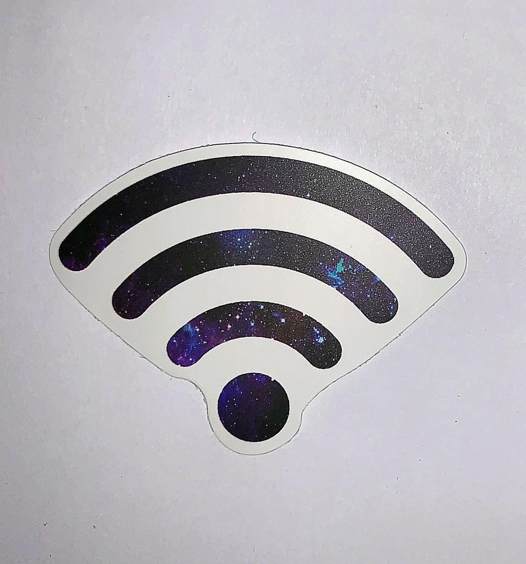 Galaxy WIFI Connection Sticker Individual Sticker Laptop - Etsy