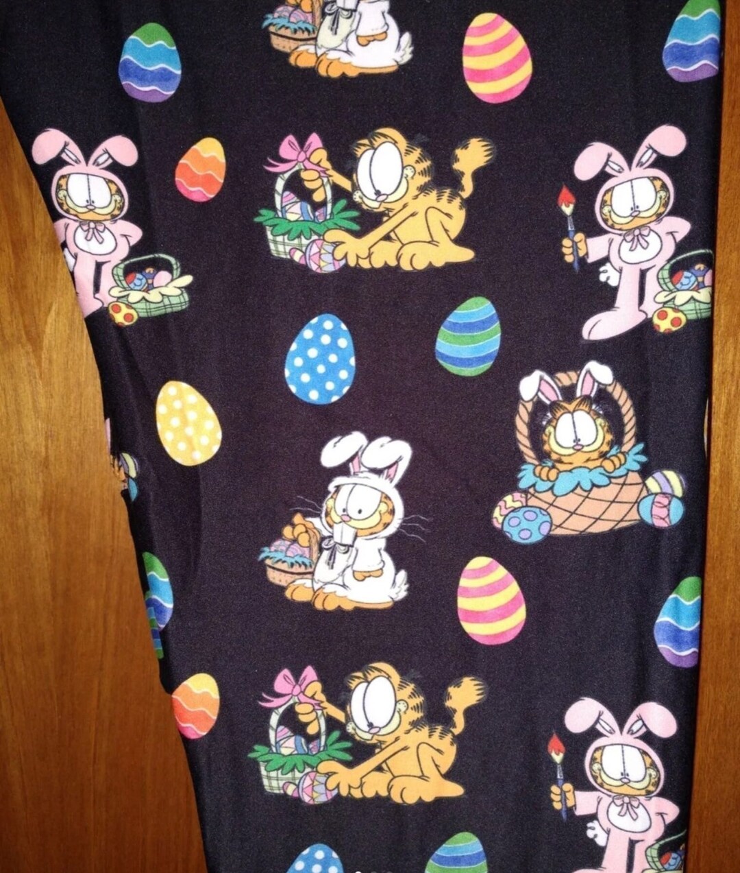 Easter Garfield Cat Full Length Leggings Adult Size OS - Etsy