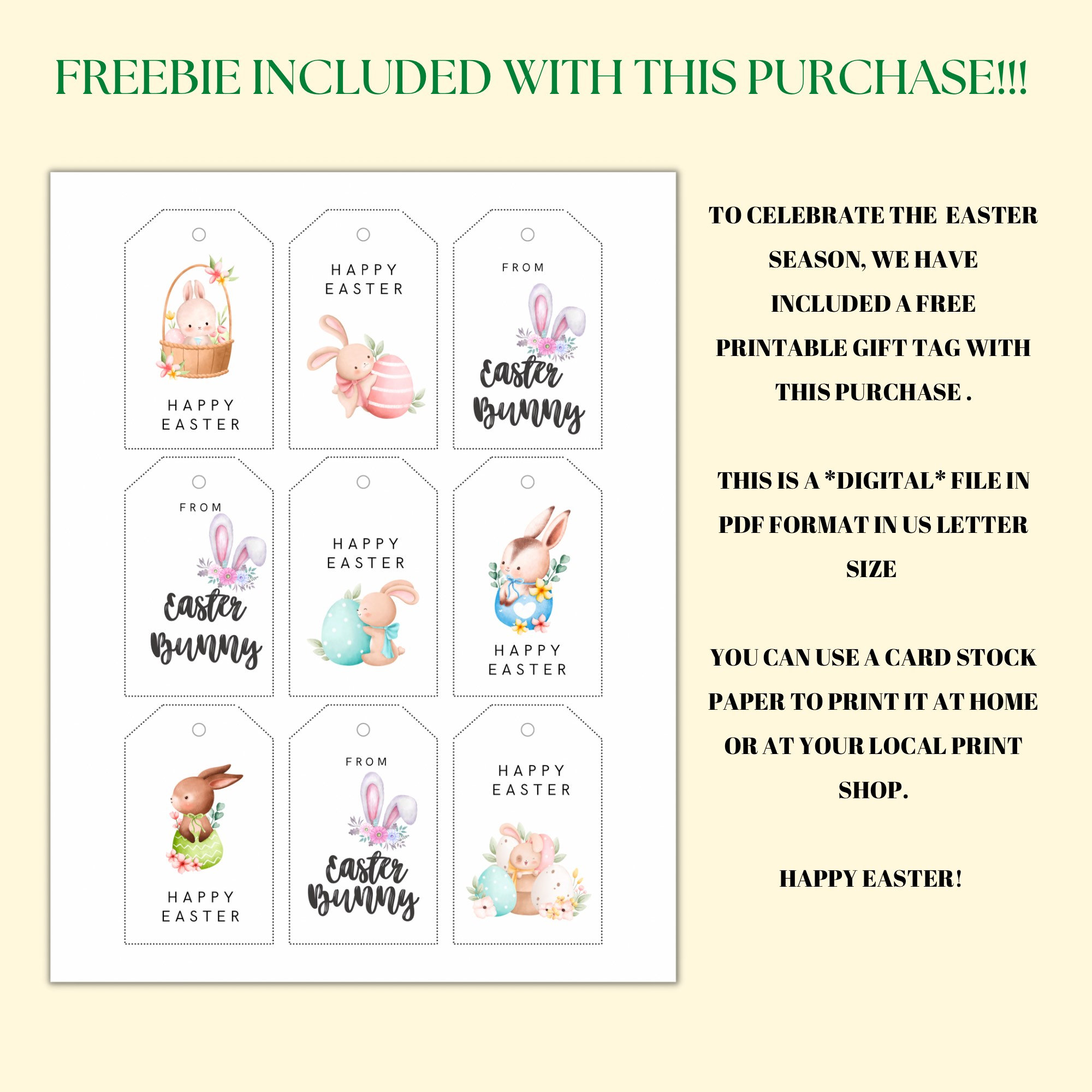 Easter Planner Printable, Easter Egg Hunt, Easter Egg Hunt, Free Easter ...