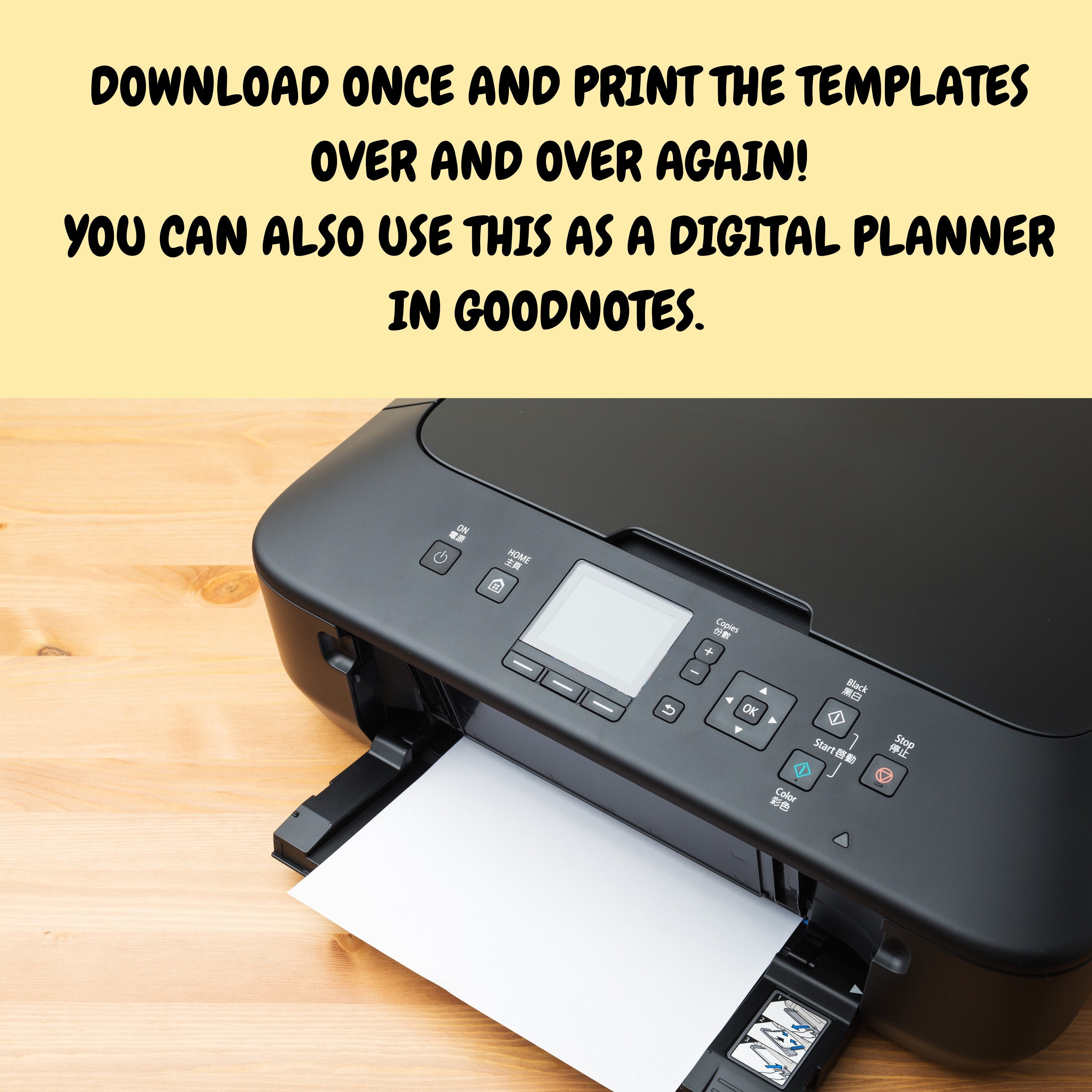 Cute Study Planner, Bujo Printable, Academic Planner, Back to School ...