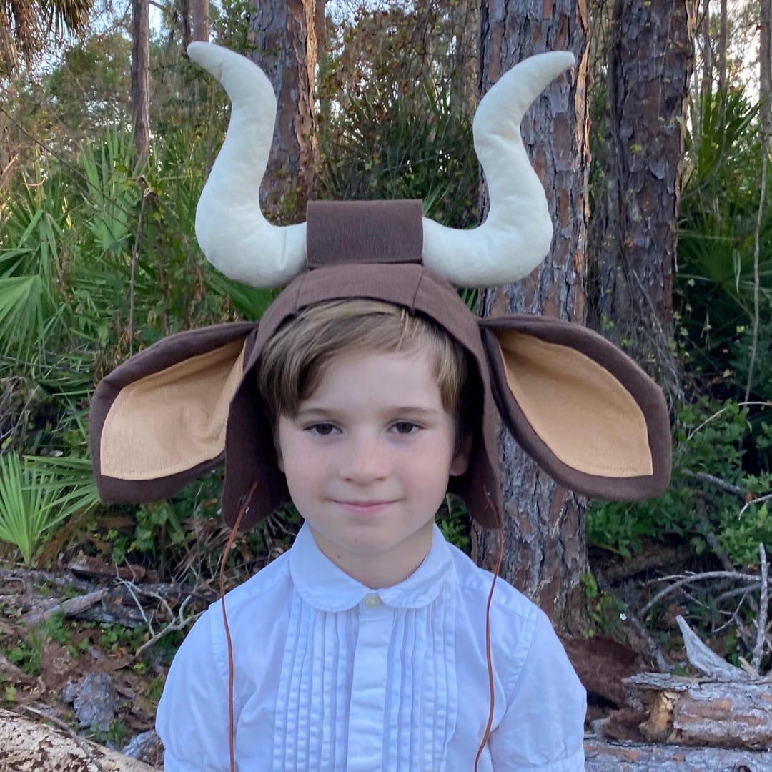Christmas Nativity Play - Oxen Animal Costume Hat - Etsy