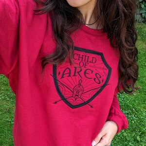 Child of Ares God of War Greek Gods, Demigod and Half-blood Embroidered ...