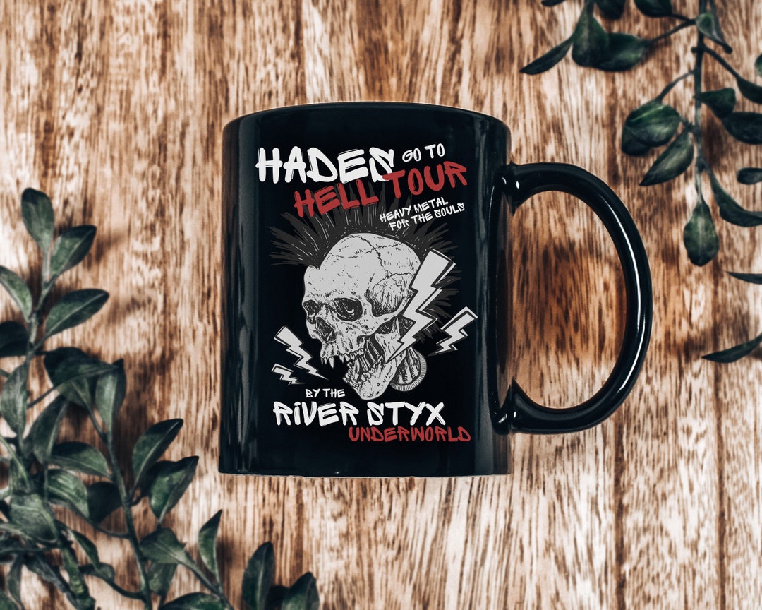 Hades Go to Hell Music Tour Mug - God of Hell - Underwold Music ...