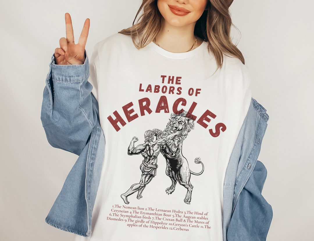 The Labors of Heracles Greek Gods Hero Hercules 12 Labors Greek ...