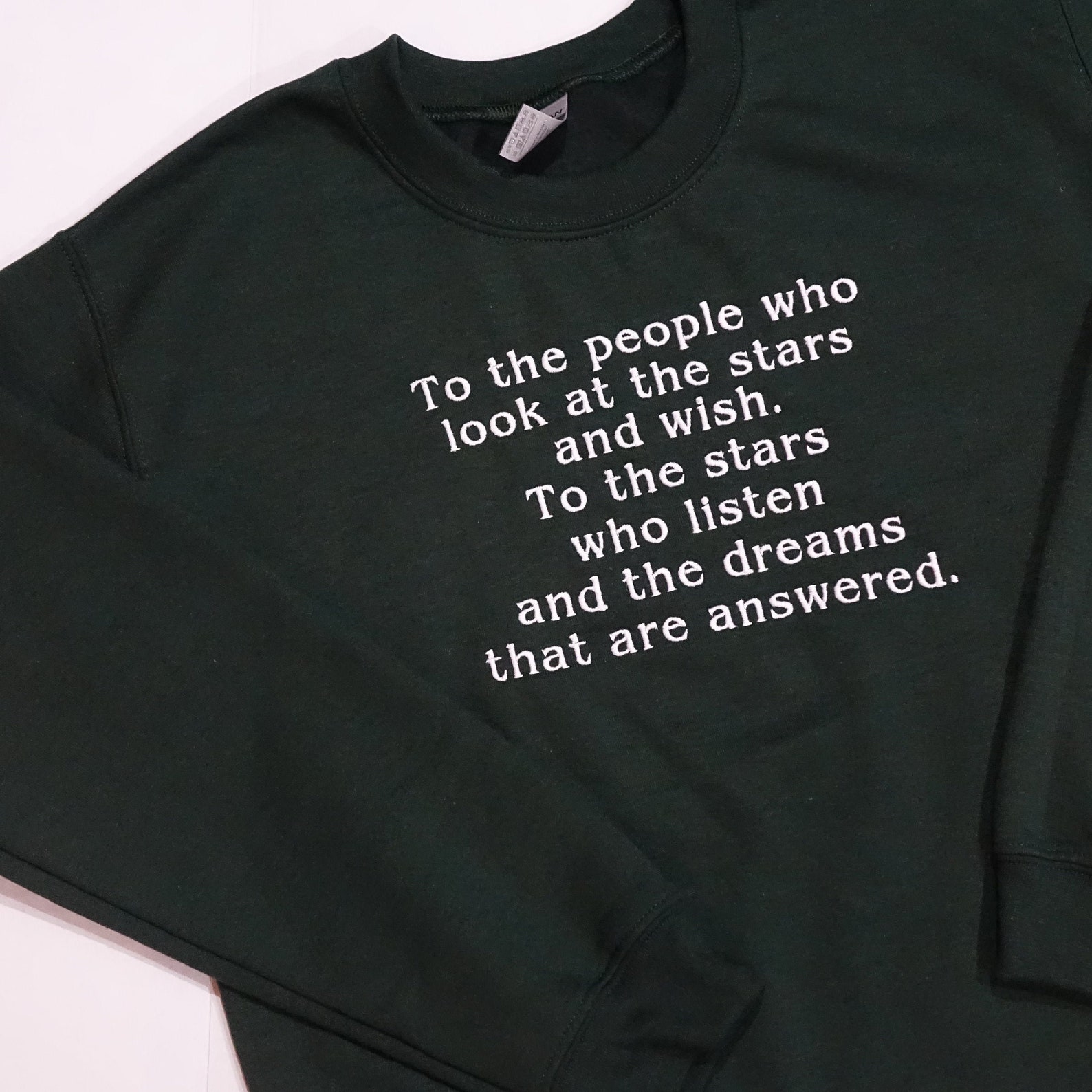 ACOTAR book Quote To the stars who listen and the dreams | Etsy