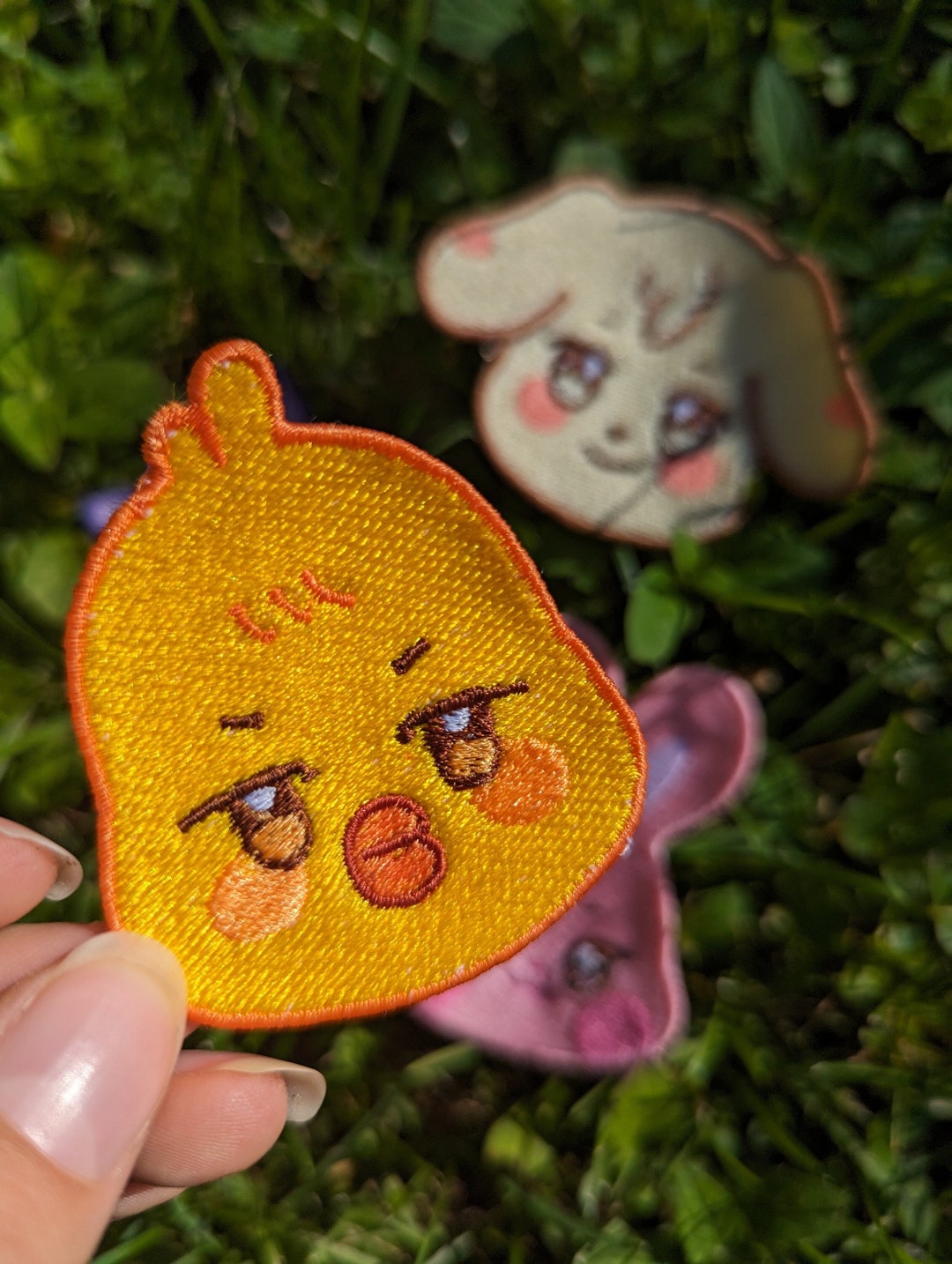 Aniteez Patch Mingi Chicken IRON ON Patch, K-pop Group Ateez Fanmade - Etsy