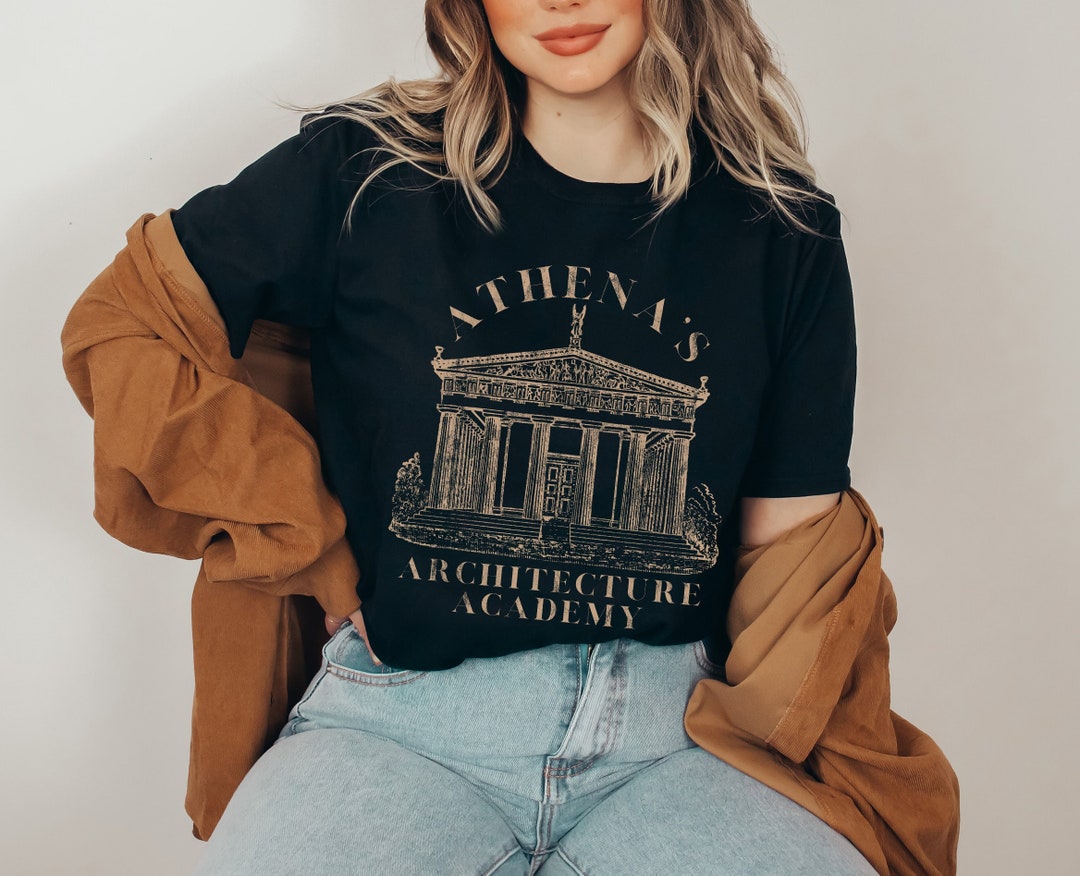 Athena's Achitecture Academy - Child of Athena Shirt - Half-blood Greek ...