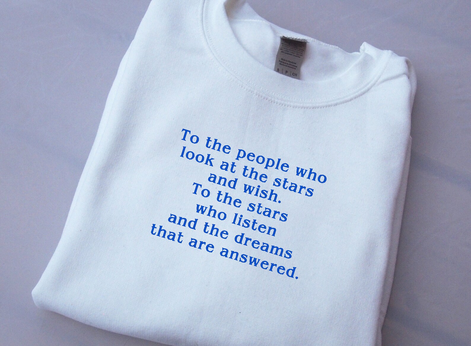 ACOTAR book Quote To the stars who listen and the dreams | Etsy