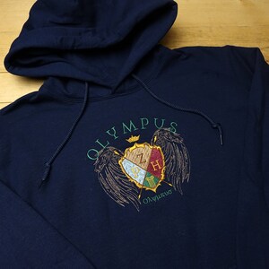 Mount Olympus Greek Gods, Demigod and Half-blood Embroidered Sweater ...