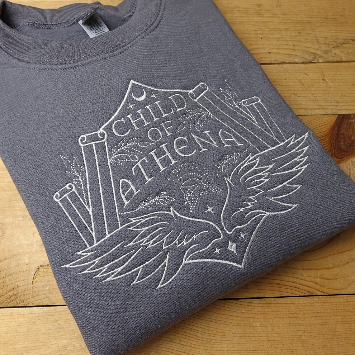 Child of Athena - Greek Goddess of Wisdom - Half-blood Sweatshirt ...