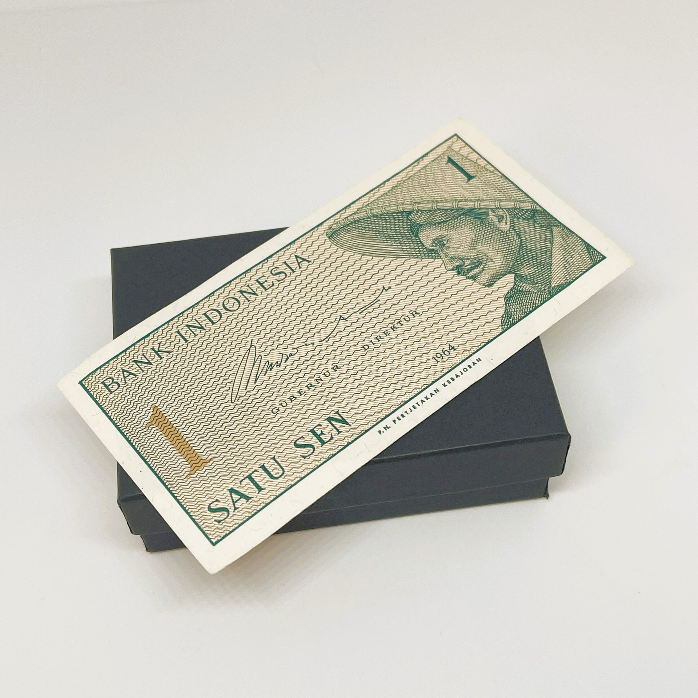 Vintage Paper Money 1 Satu Sen Bank Indonesia Year 1964 - Etsy