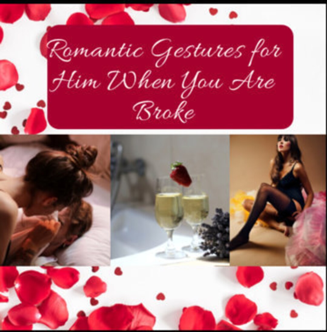 List of Romantic Gestures for Him with Everyday Things Around the House ...