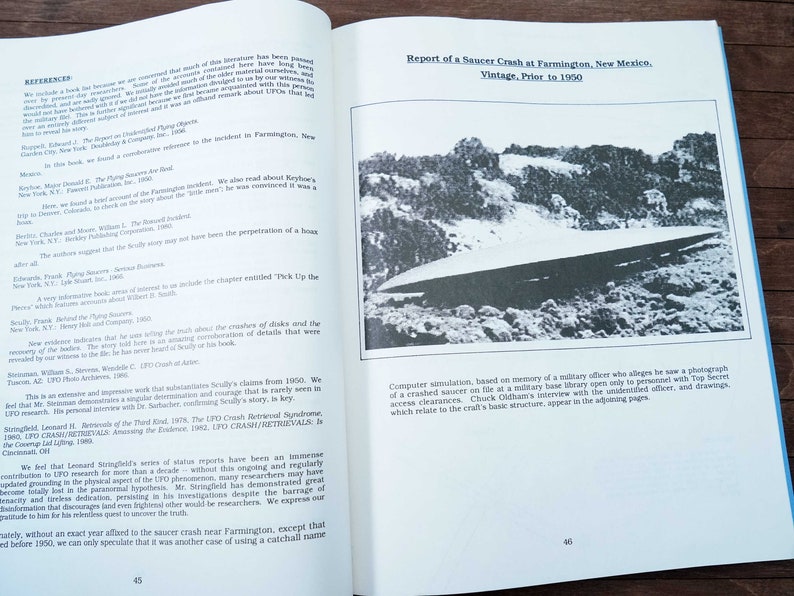 SIGNED UFO Crash/retrievals: the Inner Sanctum, Status Report VI ...