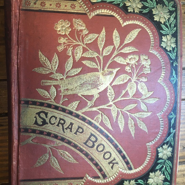 Vintage Scrap Book - Etsy