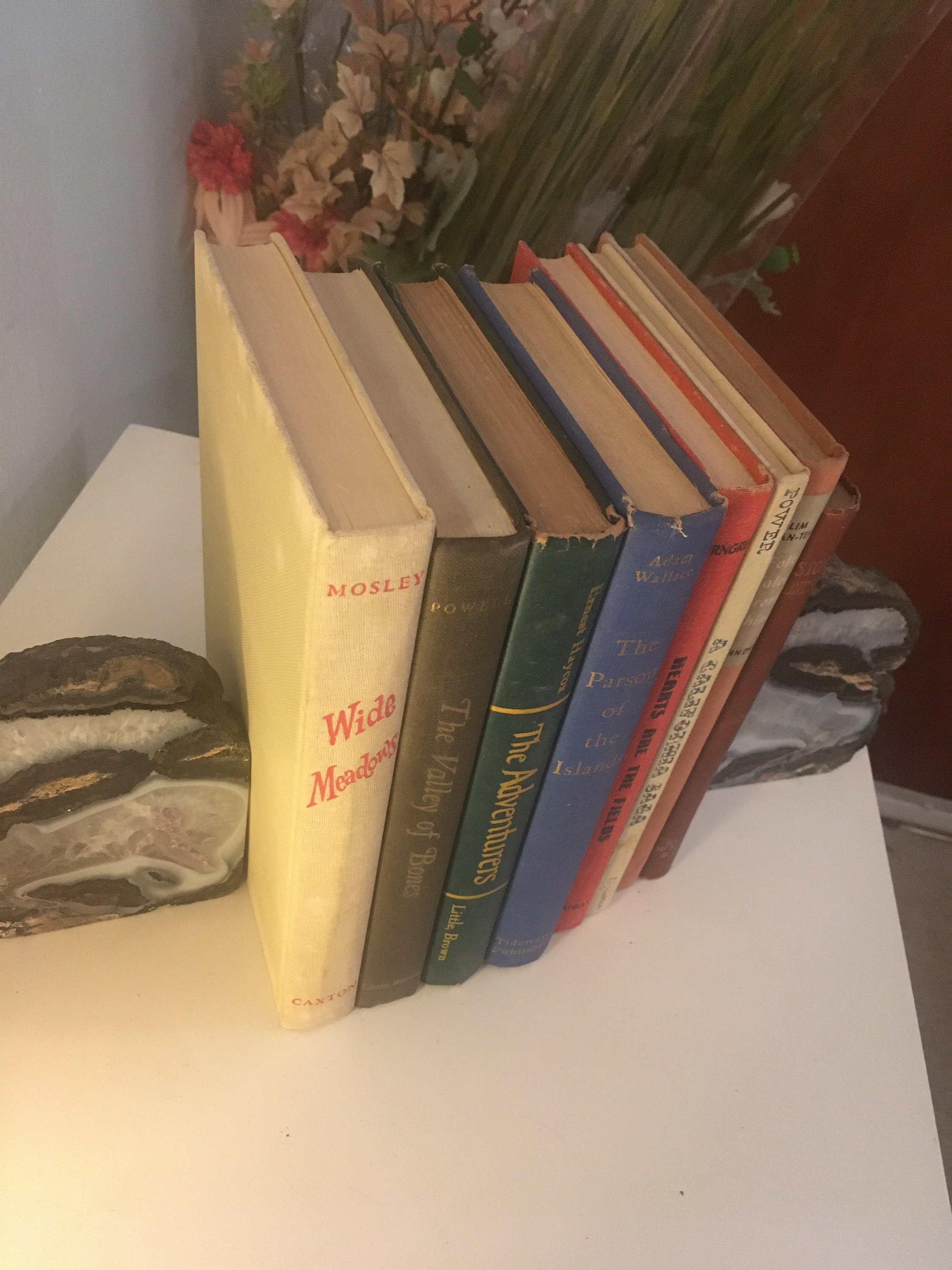 Mid Century Modern Bundle of 8 Jacketless Hardcover Books Bougie Mood ...