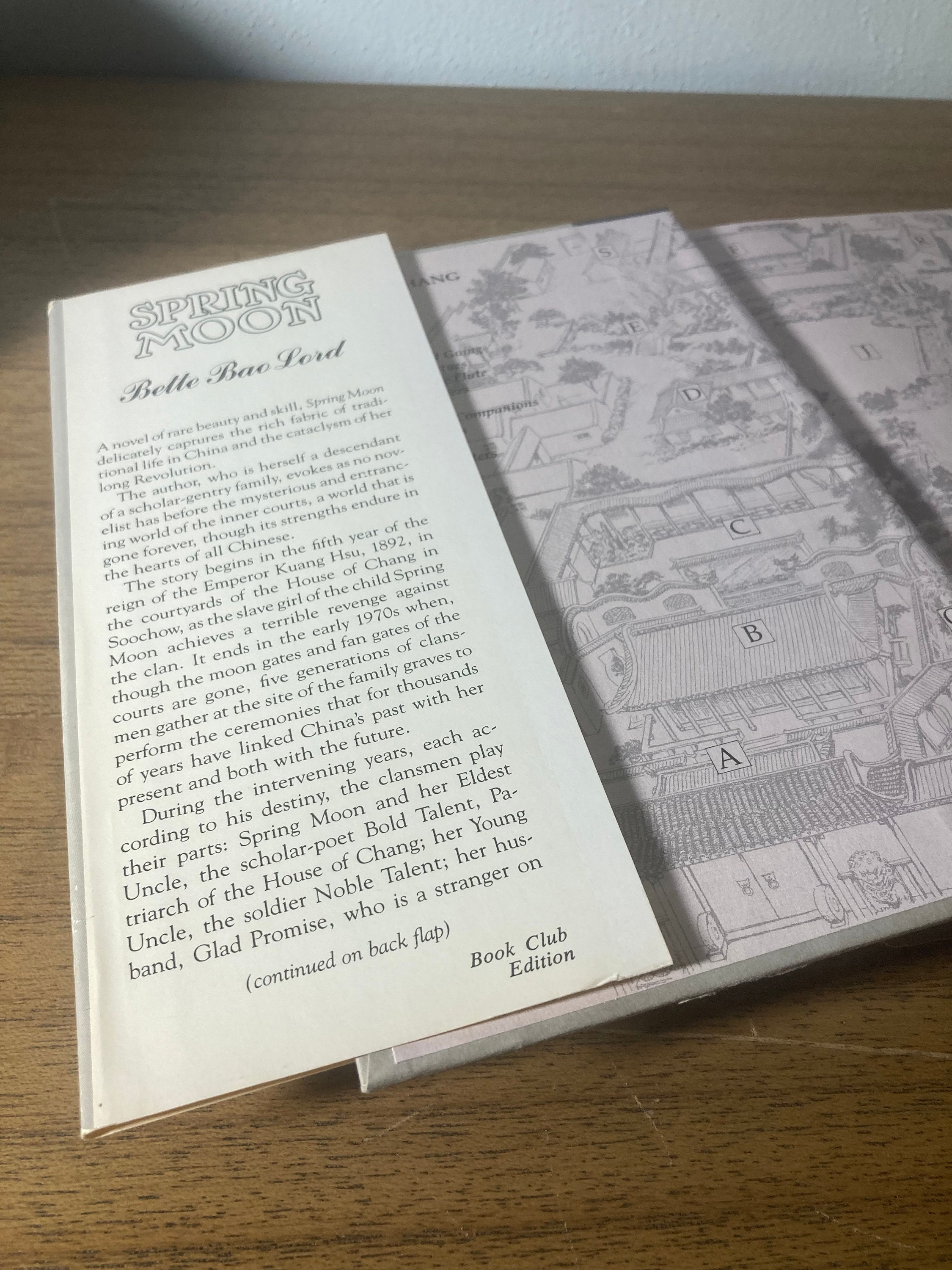 Spring Moon: A Novel of China Bette Bao Lord 1981 - Etsy Australia