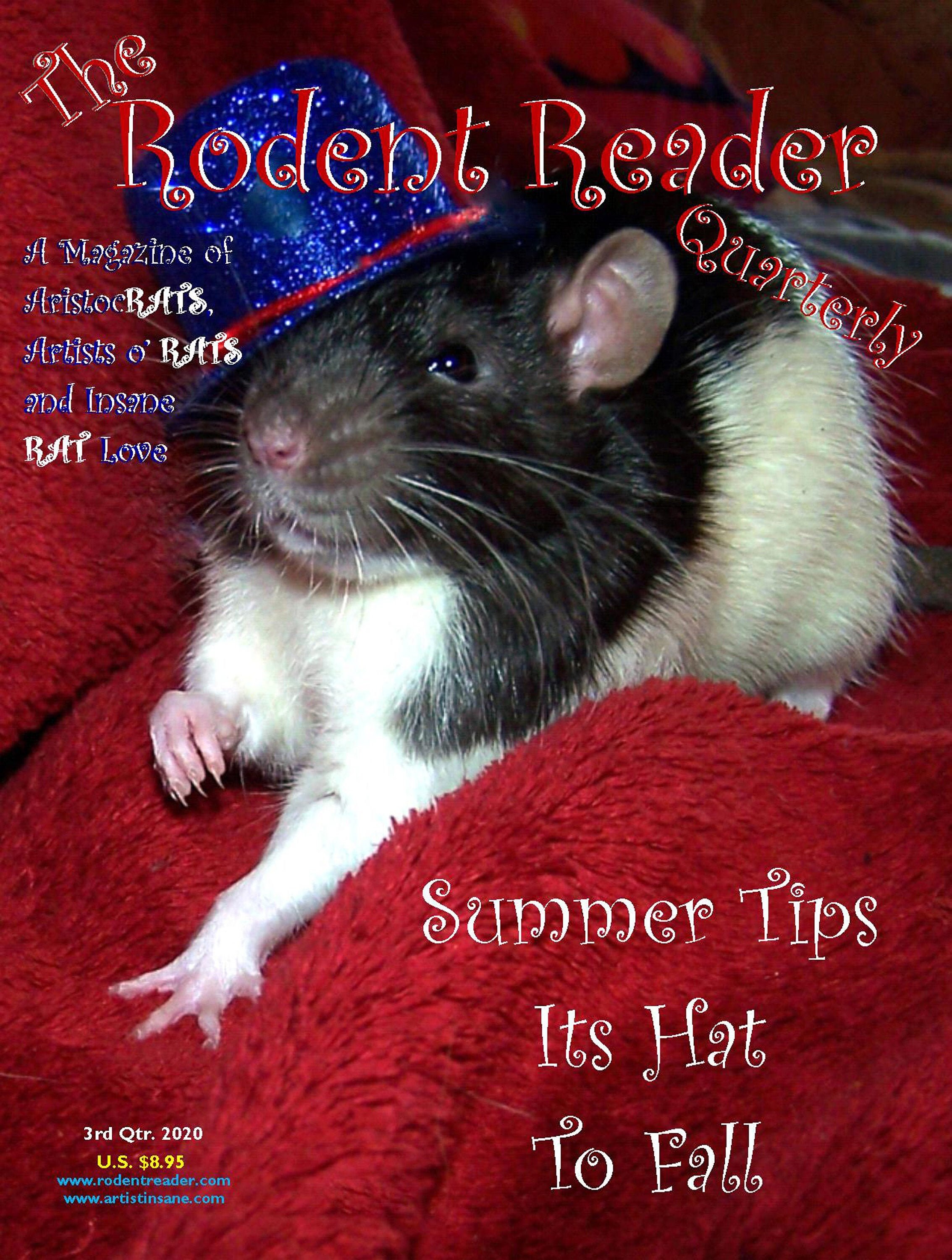 The Rodent Reader Quarterly Magazine 3rd Qtr. 2020 Issue | Etsy