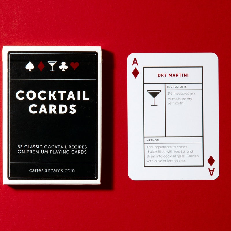 Cocktail Cards - Etsy