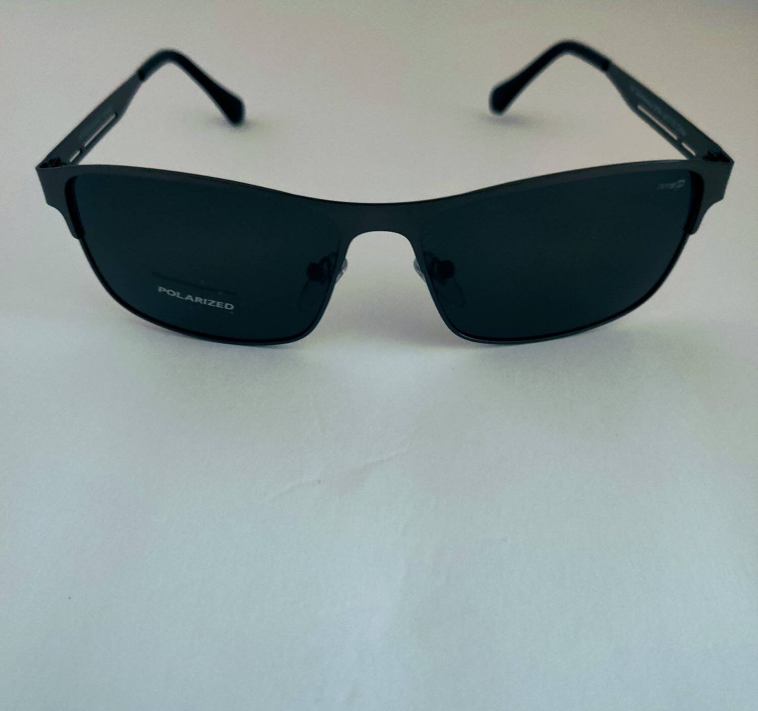 Rectangular Full Frame Black Metal Frame Black Lens Polarized - Etsy