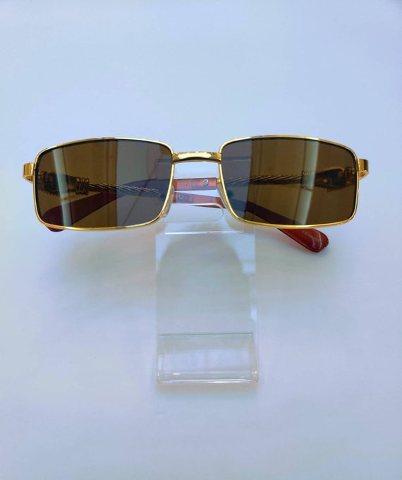 Square Full Frame Brown Lens Sunglasses. Full Frame Square - Etsy