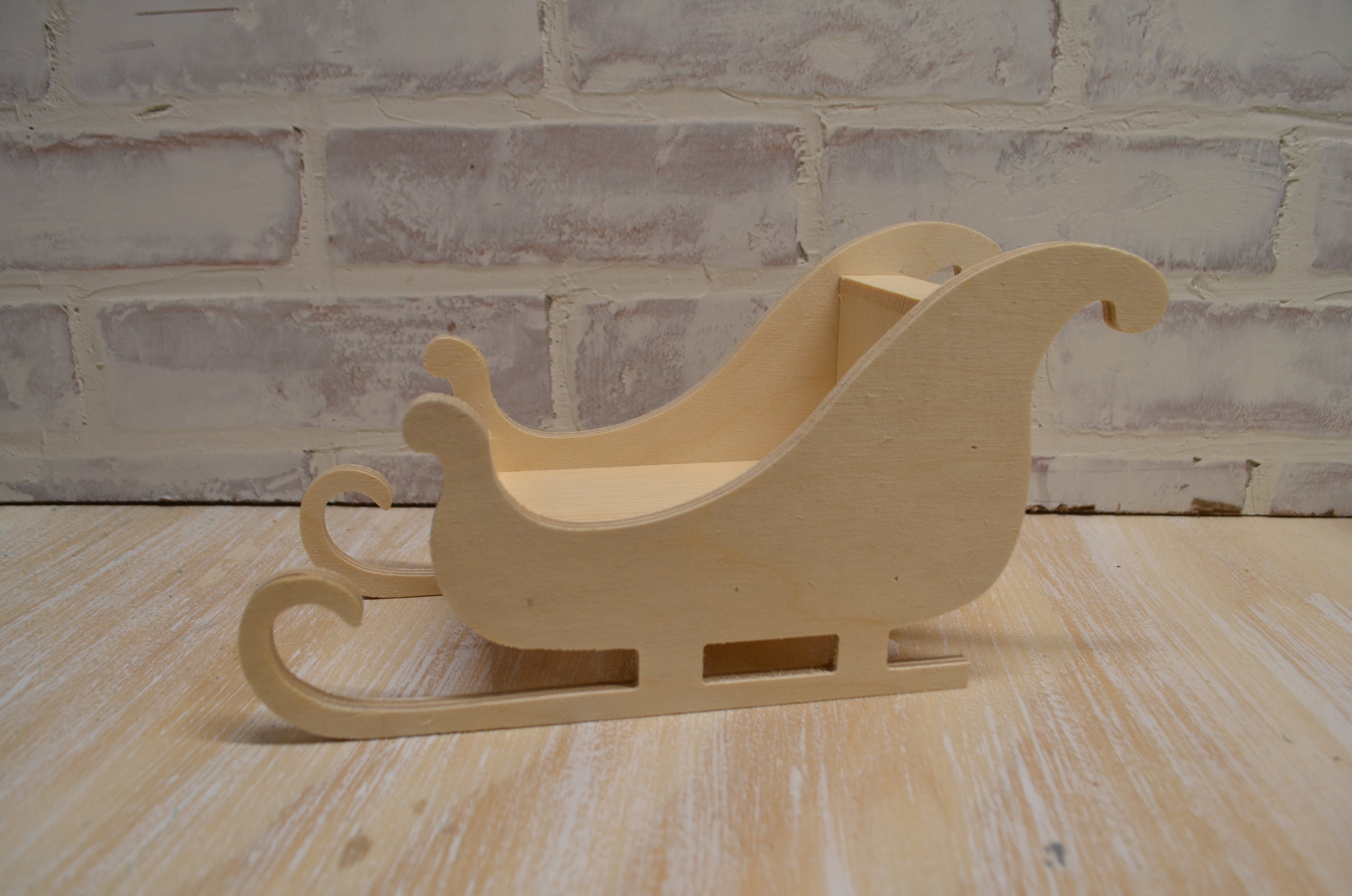 Wood Sleigh...santa Sleigh...diy Sleigh...christmas Decor - Etsy