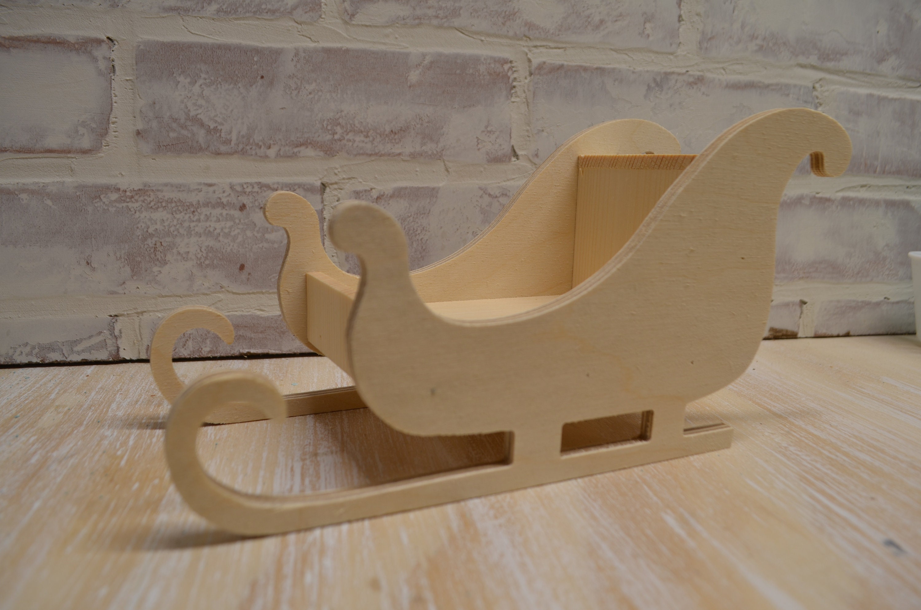 Wood Sleigh...santa Sleigh...diy Sleigh...christmas Decor - Etsy