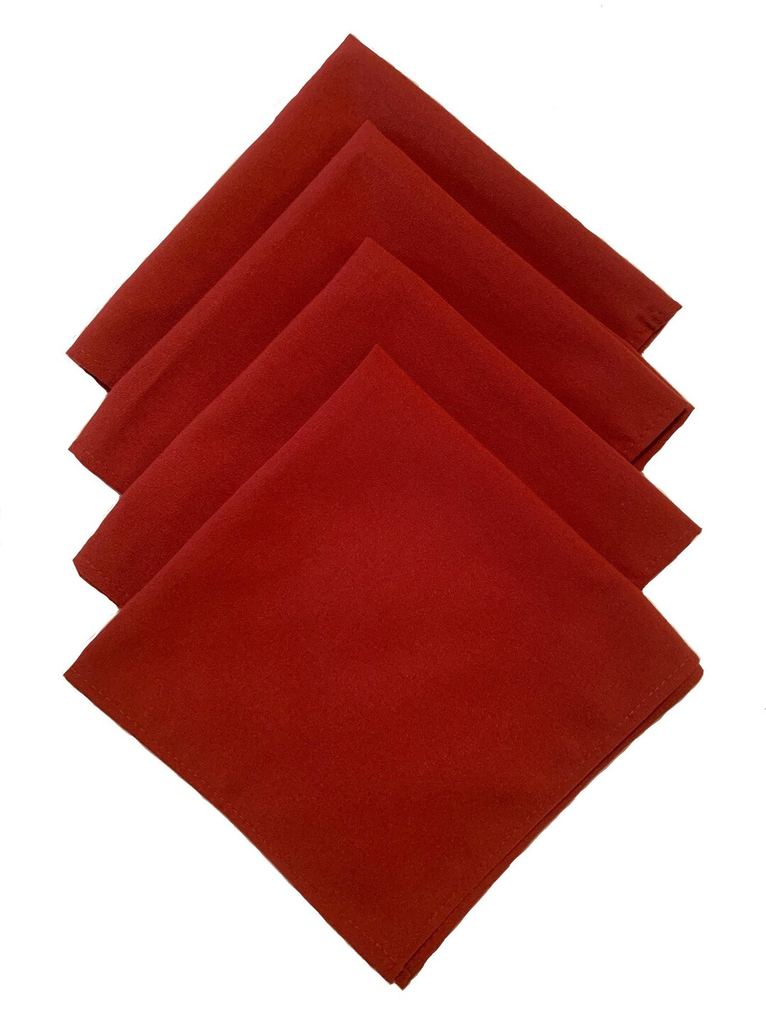 Customizable Cotton-like Spun Poly Dinner Napkins 17x17 20x20 - Etsy