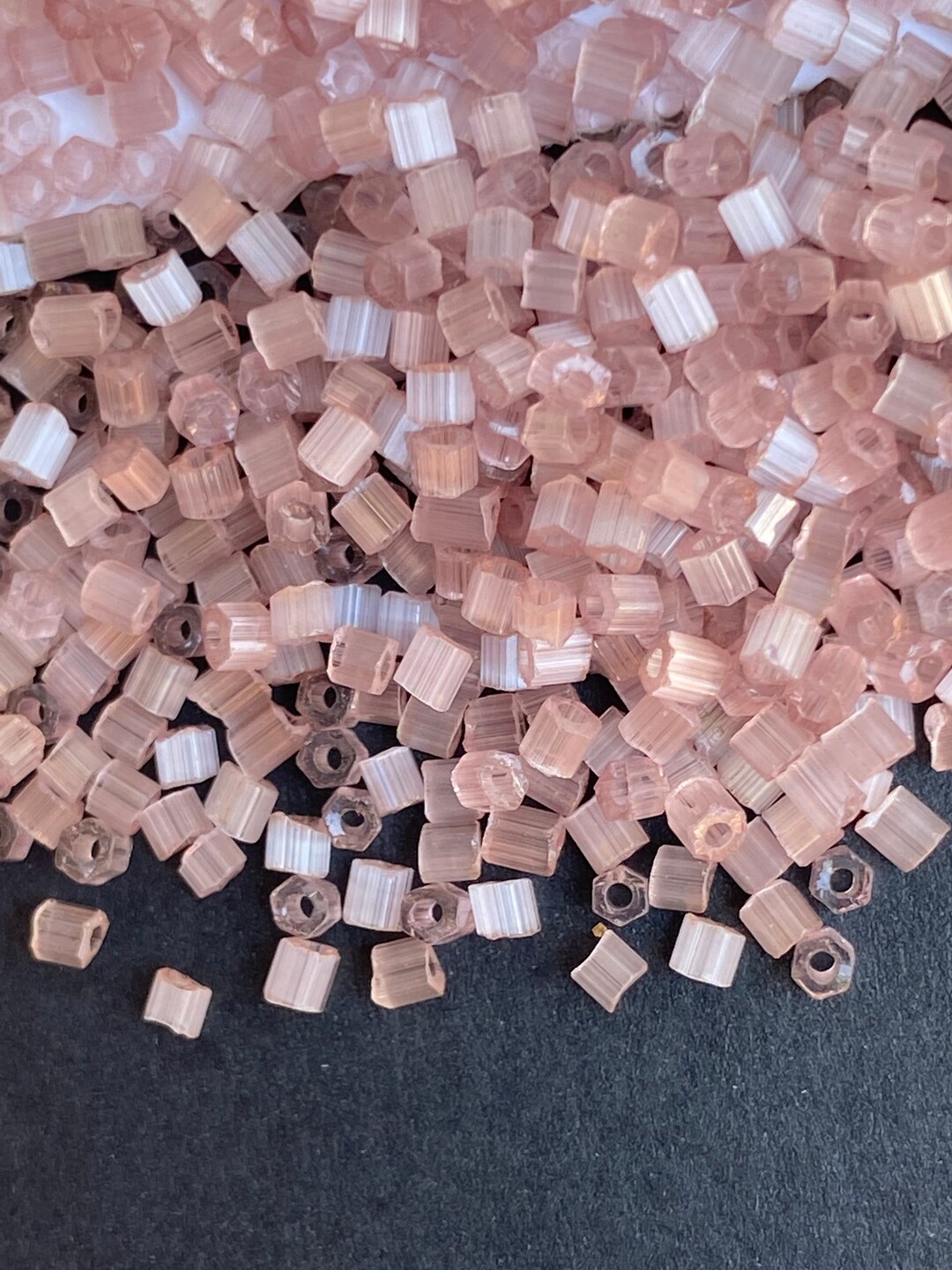 Mocha Atlas Glass Hex Seed Beads: Size 11 Preciosa Beads - Etsy