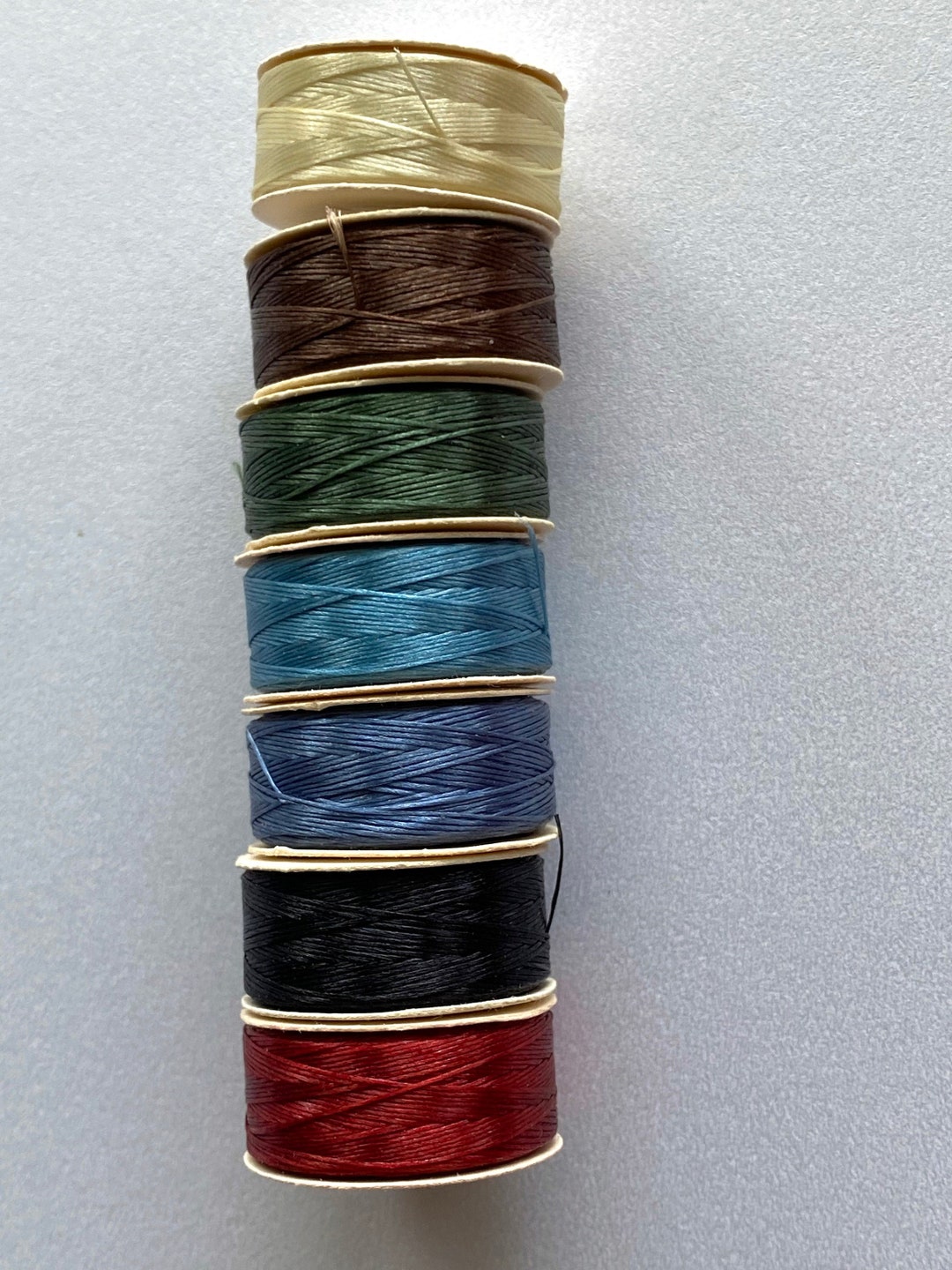 Nylon Thread, 72 Yards, Cream Thread, Black String, Brown Nylon, Red ...