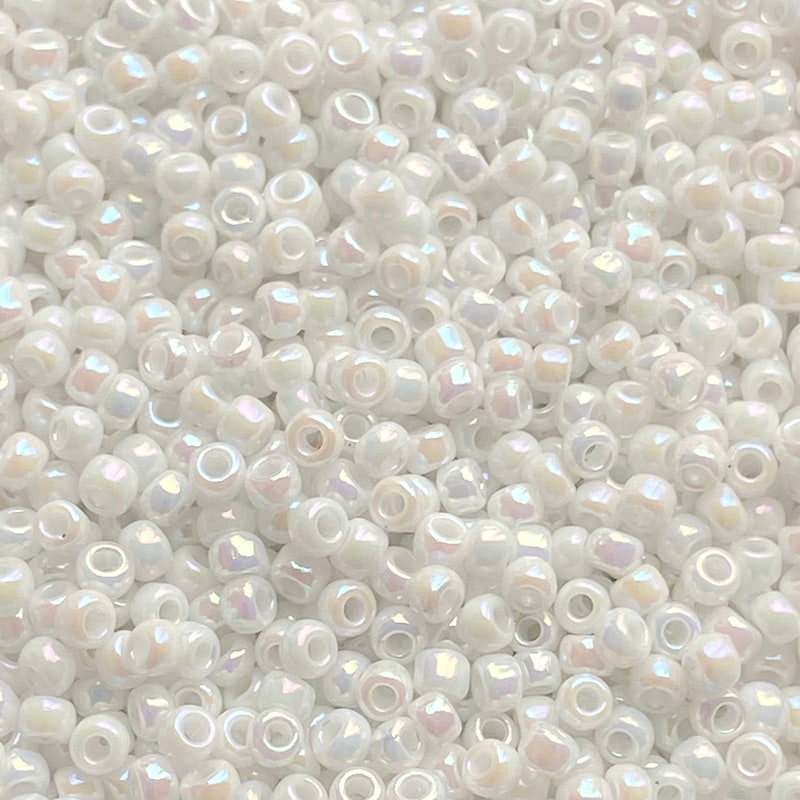 White Beads - Etsy