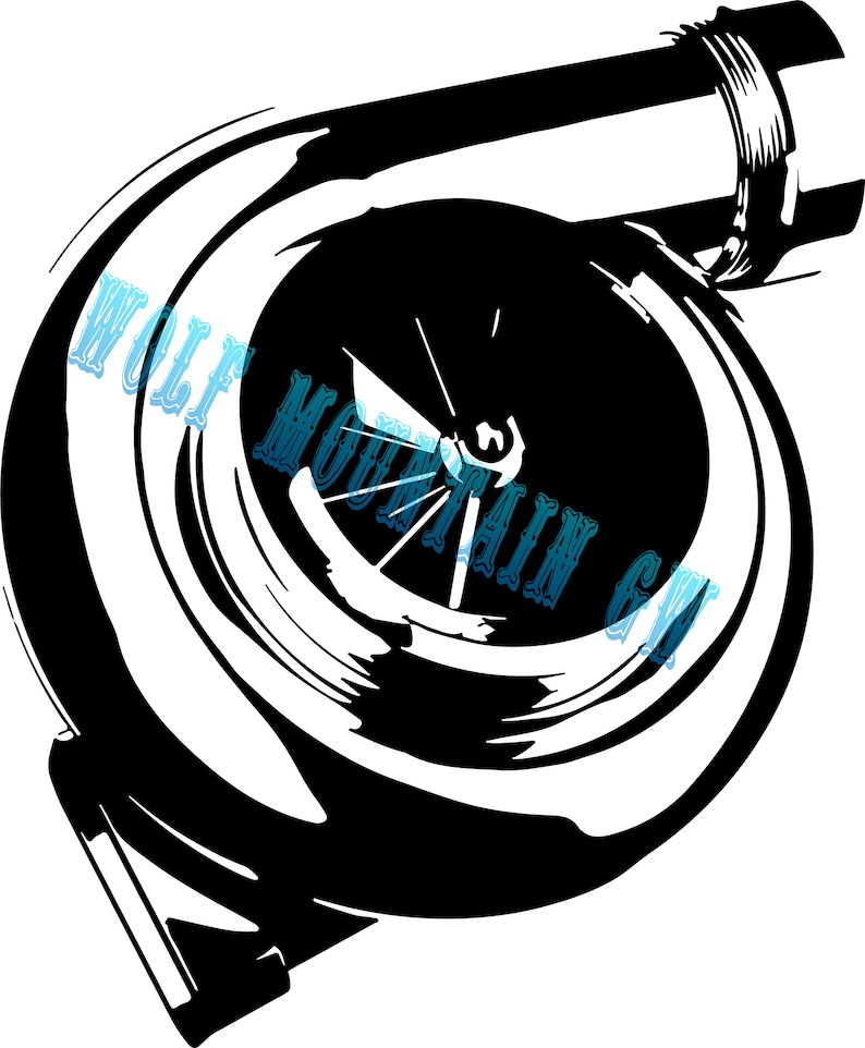 Turbocharger Digital Download PNG SVG JPG - Etsy