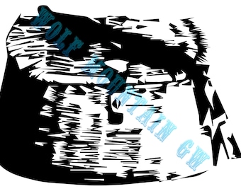 Spincaster Fishing Reel PNG SVG JPG Digital Download - Etsy