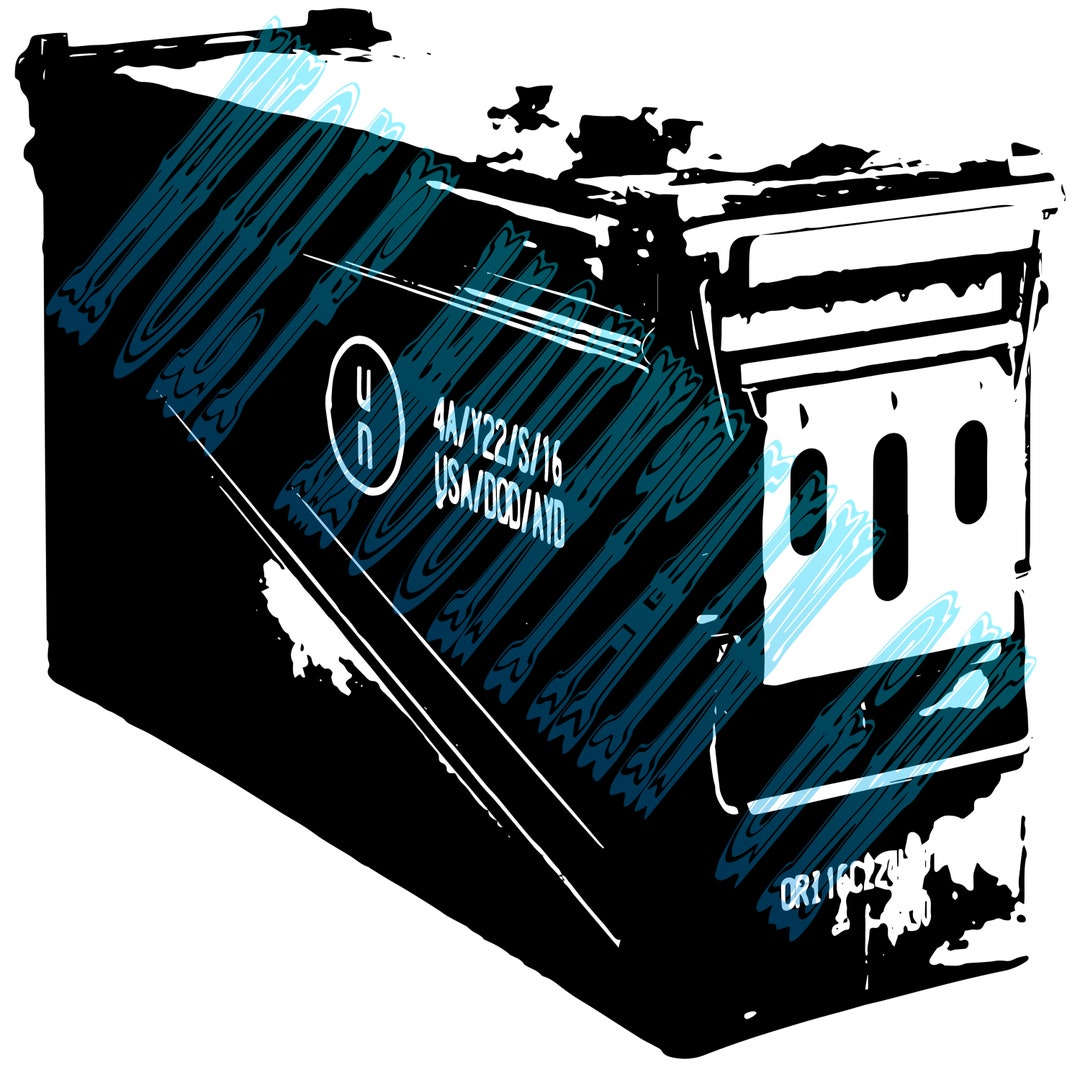 Ammo Can SVG, JPEG, PNG Digital Download - Etsy