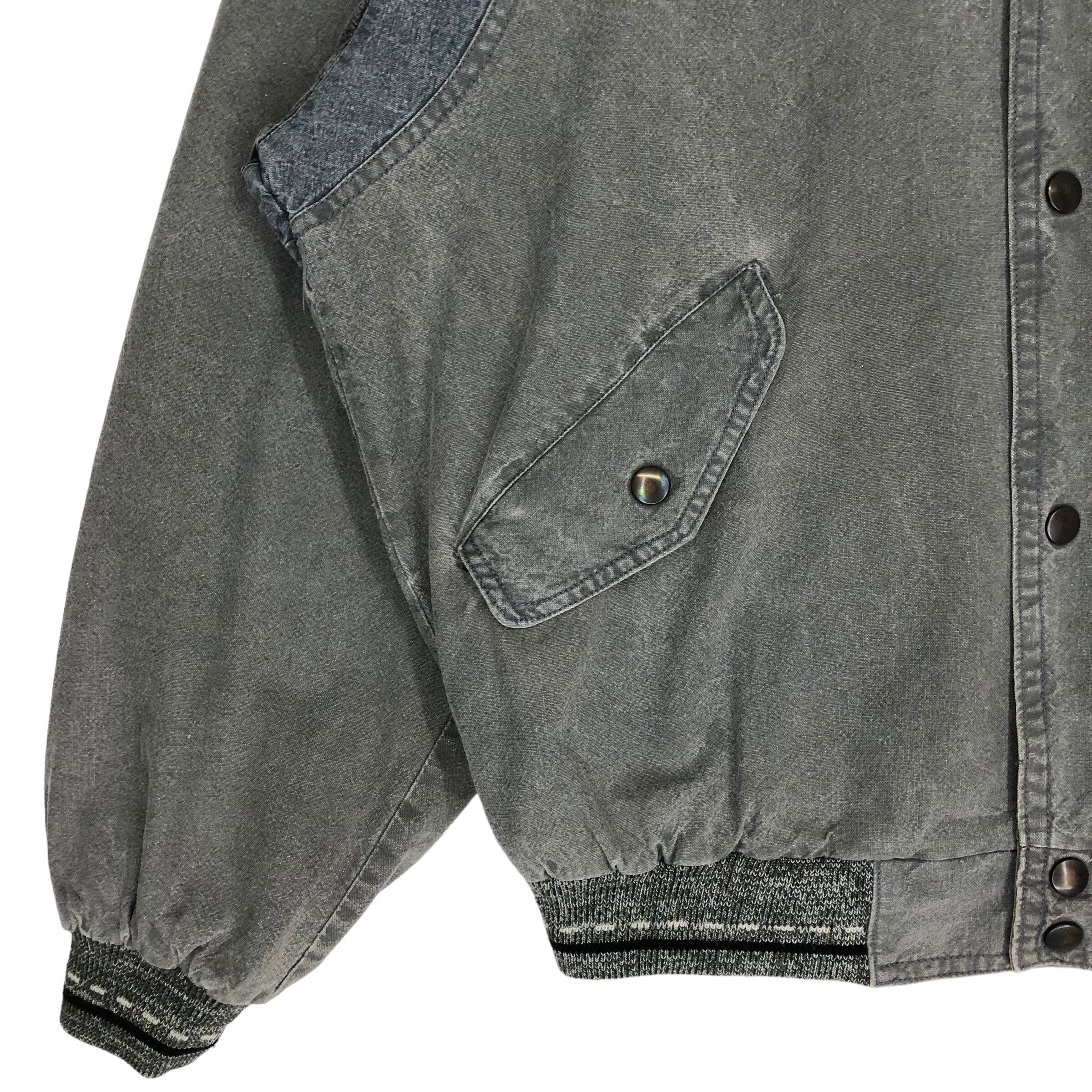 Vintage Urban Hill Athletic Dept Big Logo Bomber Jacket Size L - Etsy