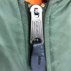 Vintage 70s MA-1 US Military Flight Jacket Size S in Green Usaf Mil-j-8279e - Etsy UK