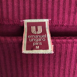 Emanuel Ungaro Paris Sweater Small Logo Sweatshirt Emanuel Ungaro Paris ...